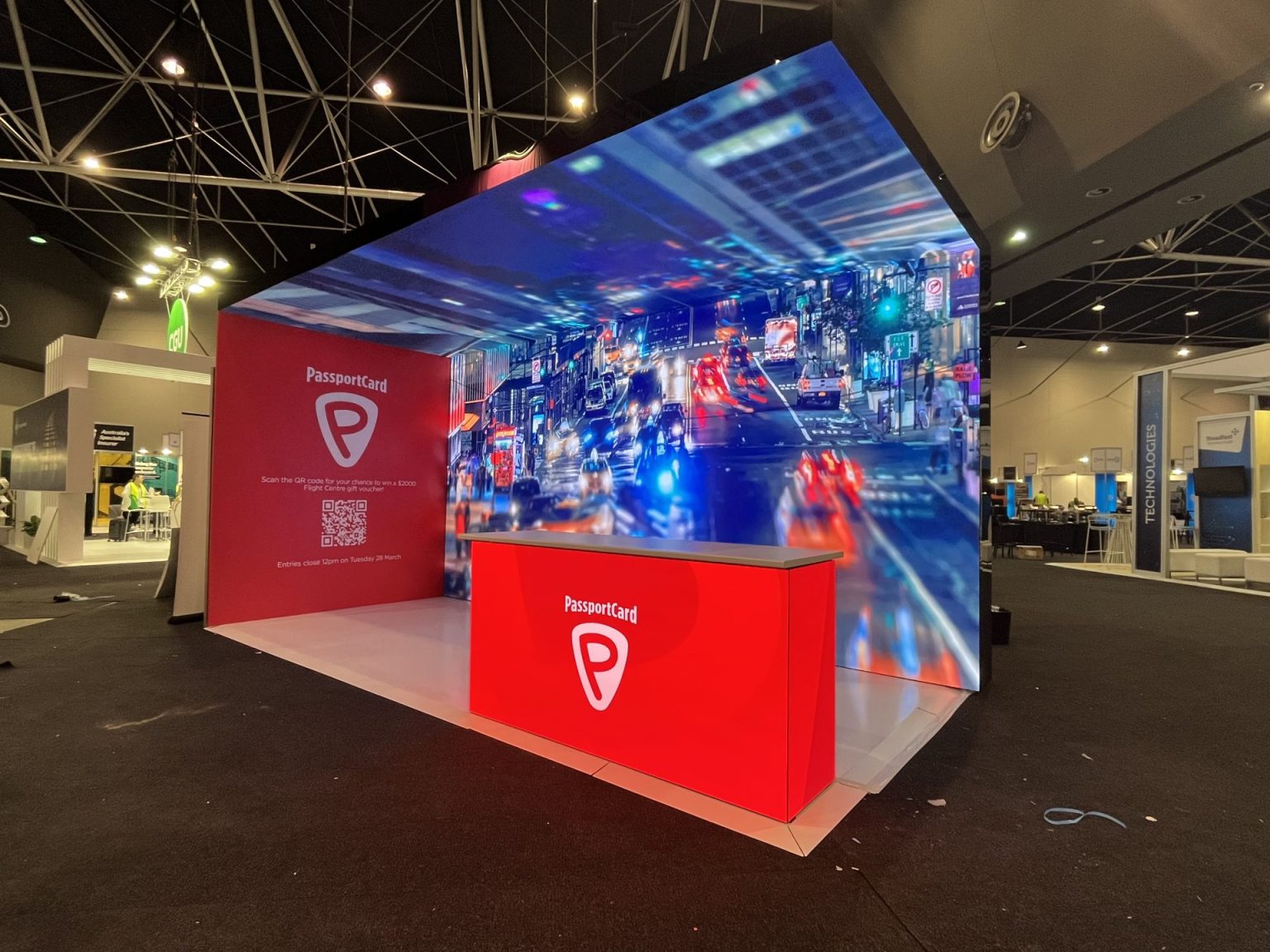 The Steadfast Convention Expo Booth - Lux Events